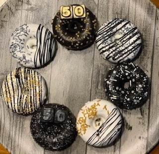 Happy 50th Donuts | The Treat Shoppe & Bakery